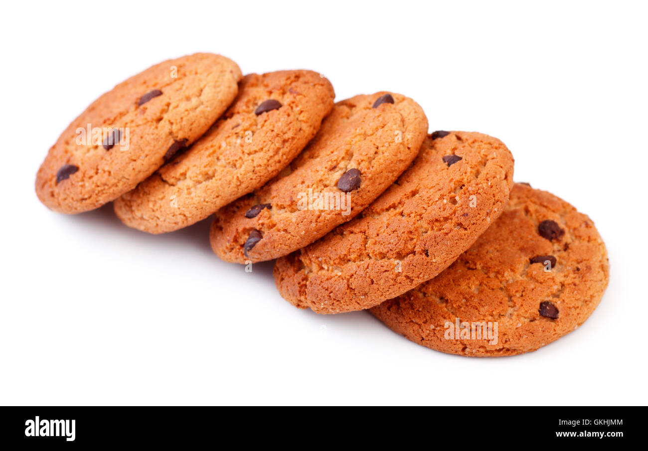 Single Chocolate Chip Cookies Stock Photo - Alamy