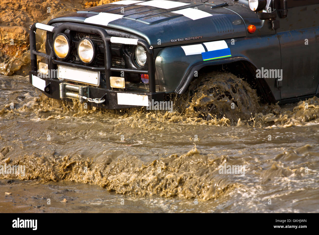Off roading thrill Stock Photo - Alamy