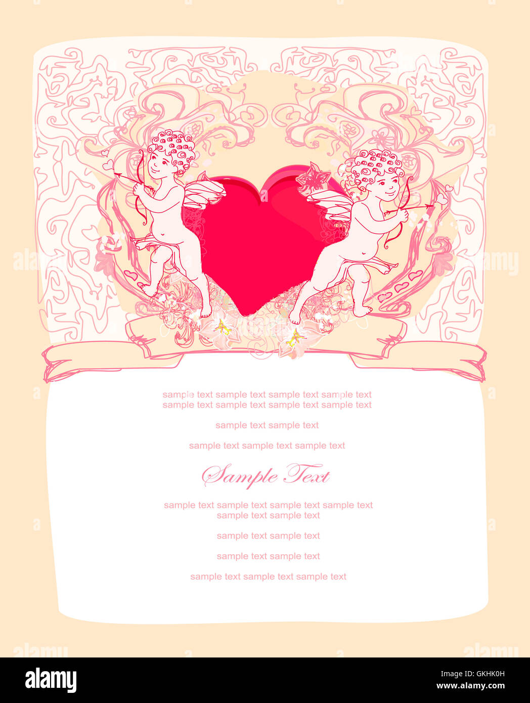 Card cupido hi-res stock photography and images - Alamy