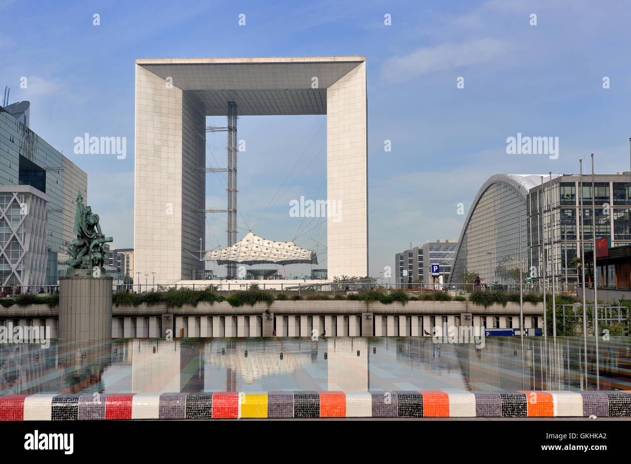 Modern Buildings in the new center of Paris Stock Photo - Alamy