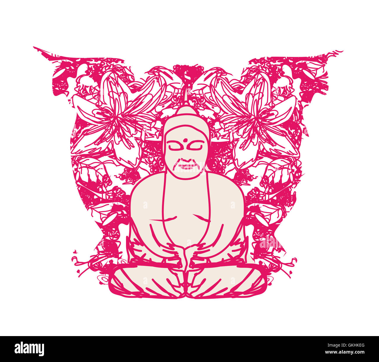 Happy buddha big belly hi-res stock photography and images - Alamy