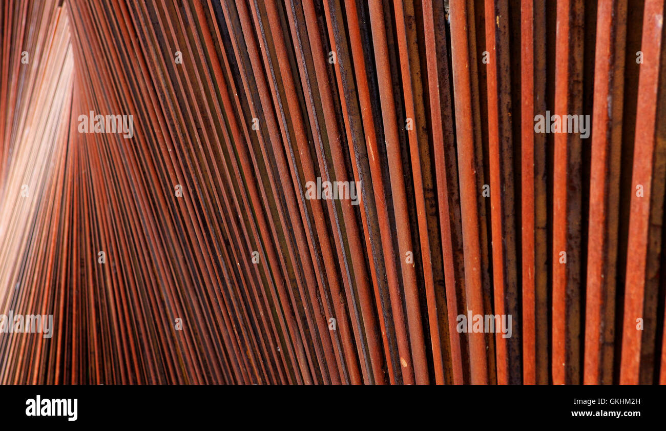 Rusted Steel Patterns Stock Photo - Alamy