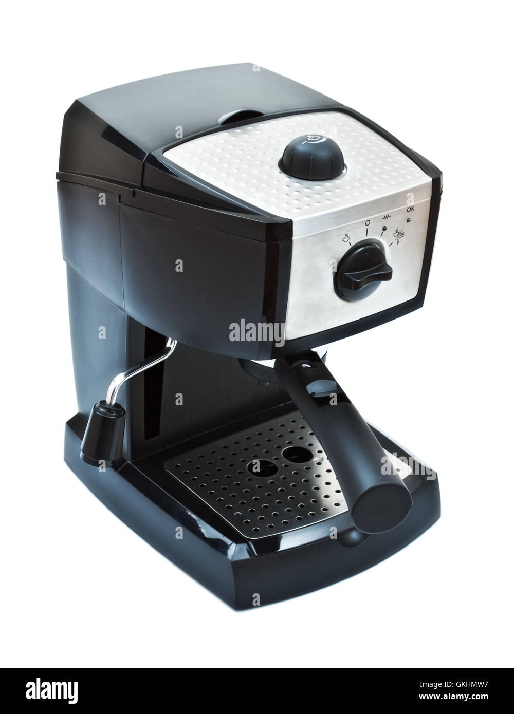 Automatic espresso coffee machine Cut Out Stock Images & Pictures - Alamy