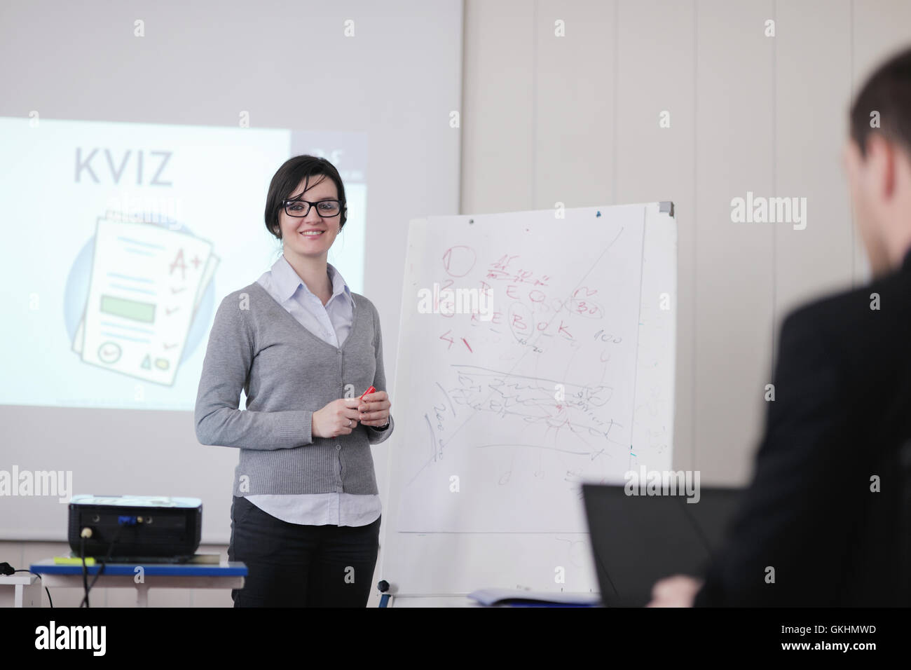 business people group on seminar Stock Photo - Alamy