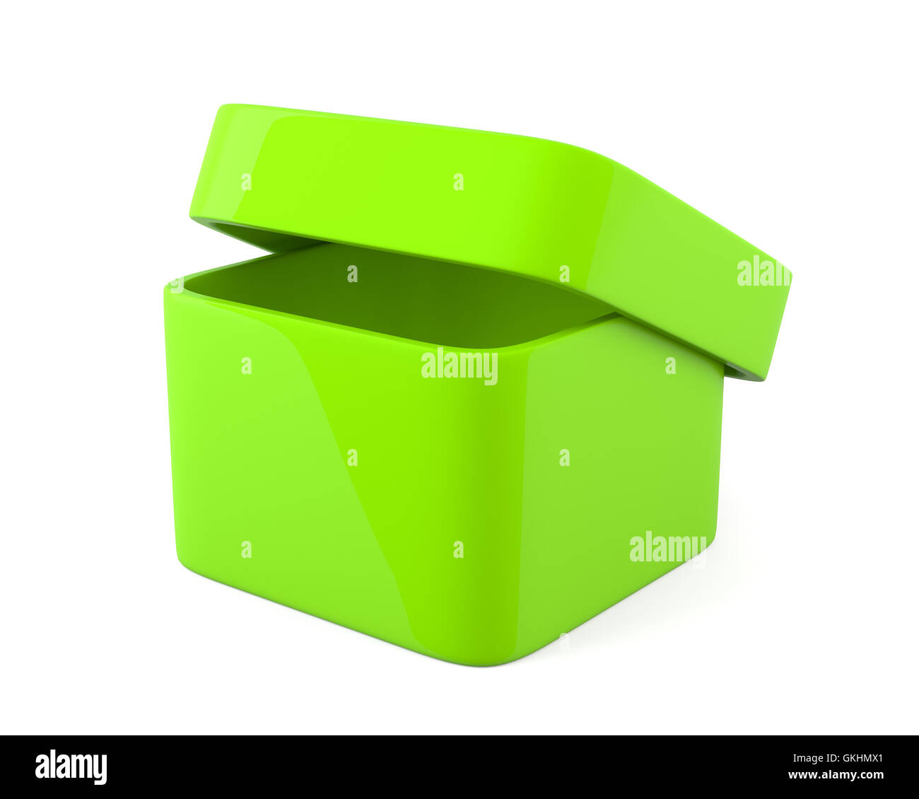 Blank geen box Stock Photo - Alamy