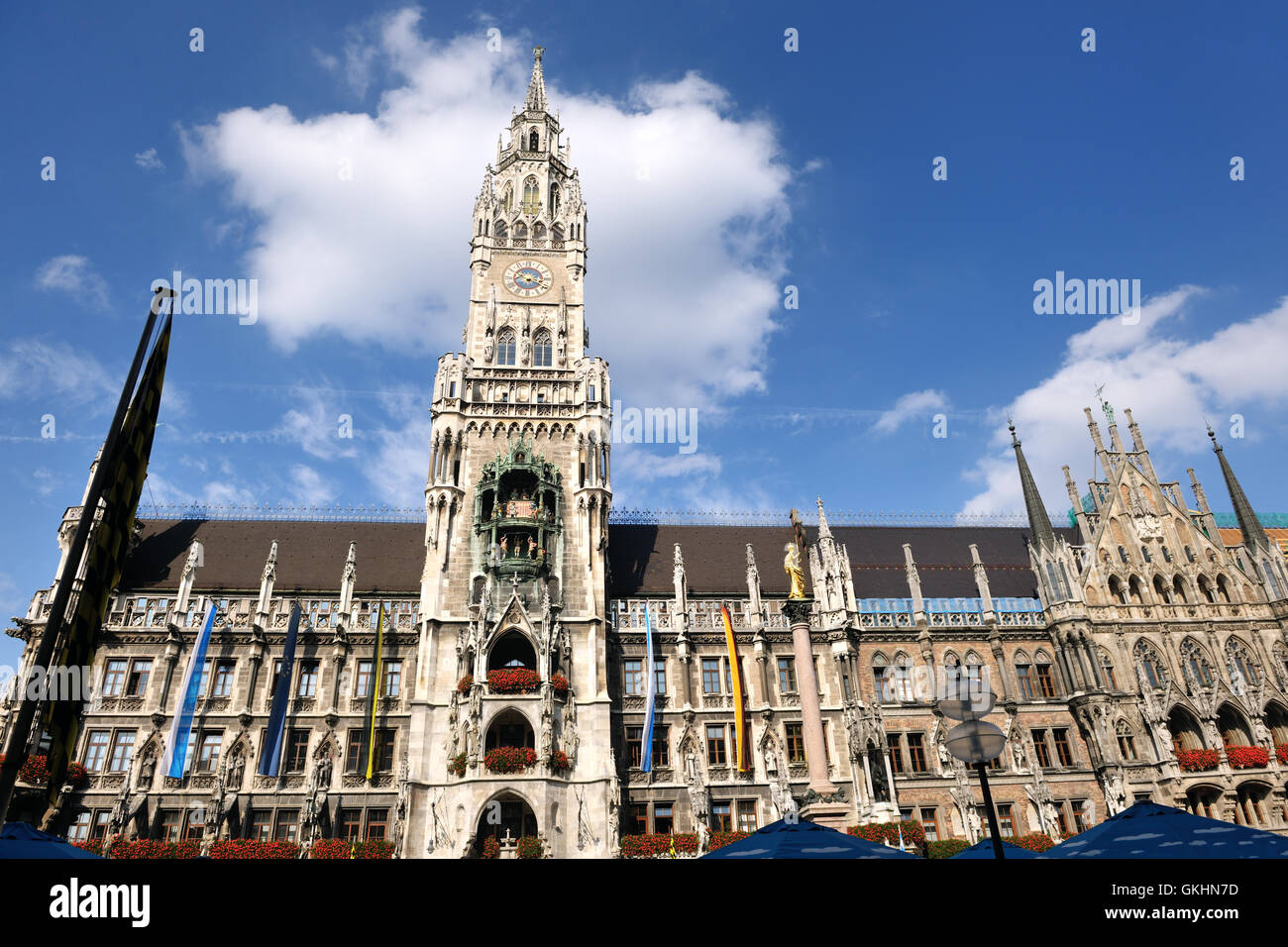 Marienplatz munich bird view hi-res stock photography and images - Alamy
