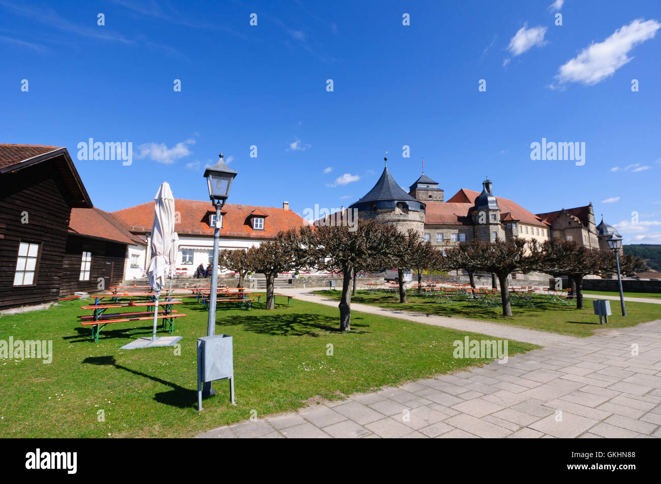 Fortress Rosenberg in Kronach, Germany Stock Photo - Alamy