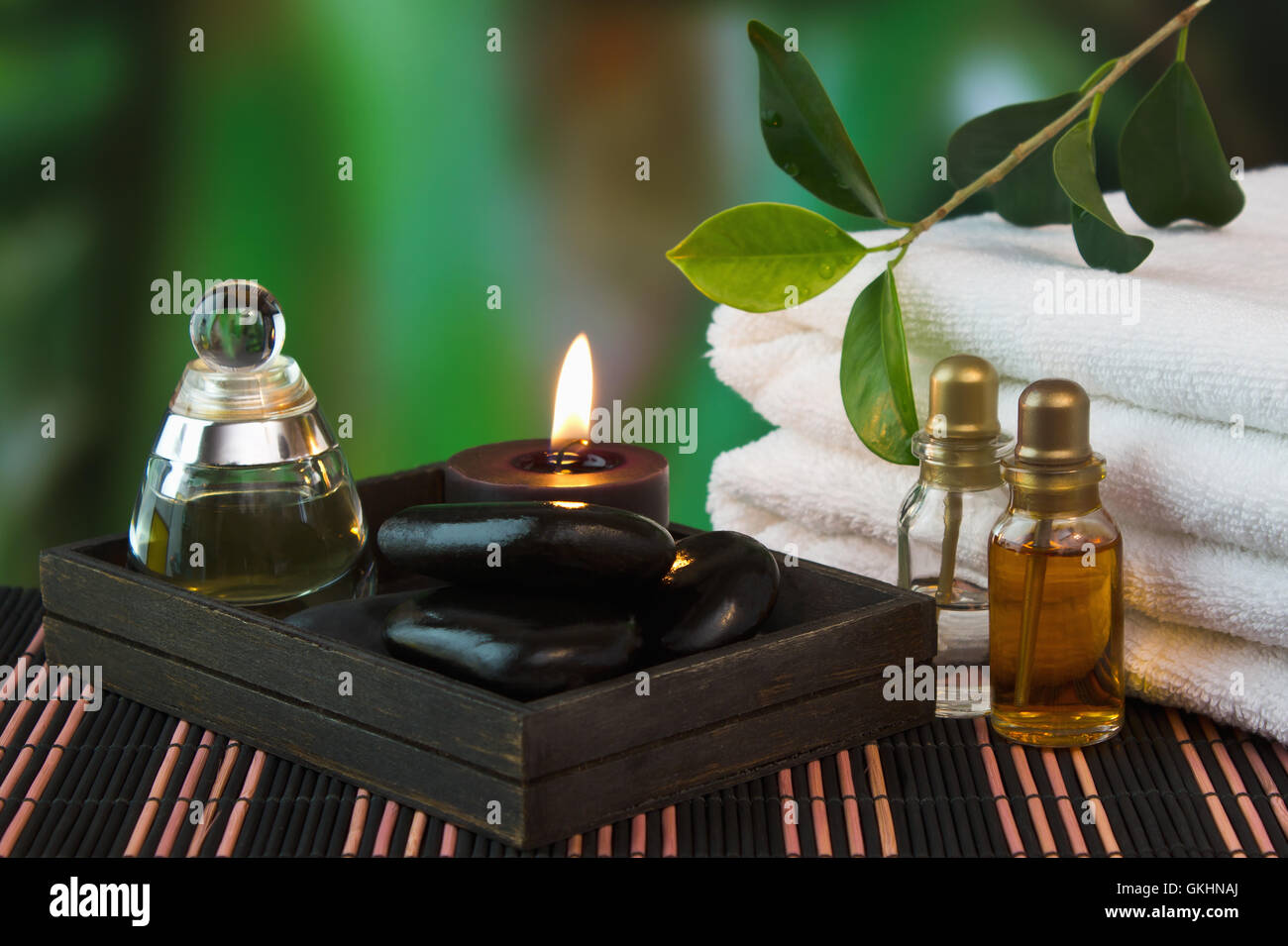 tools and accessories for spa treatments Stock Photo - Alamy