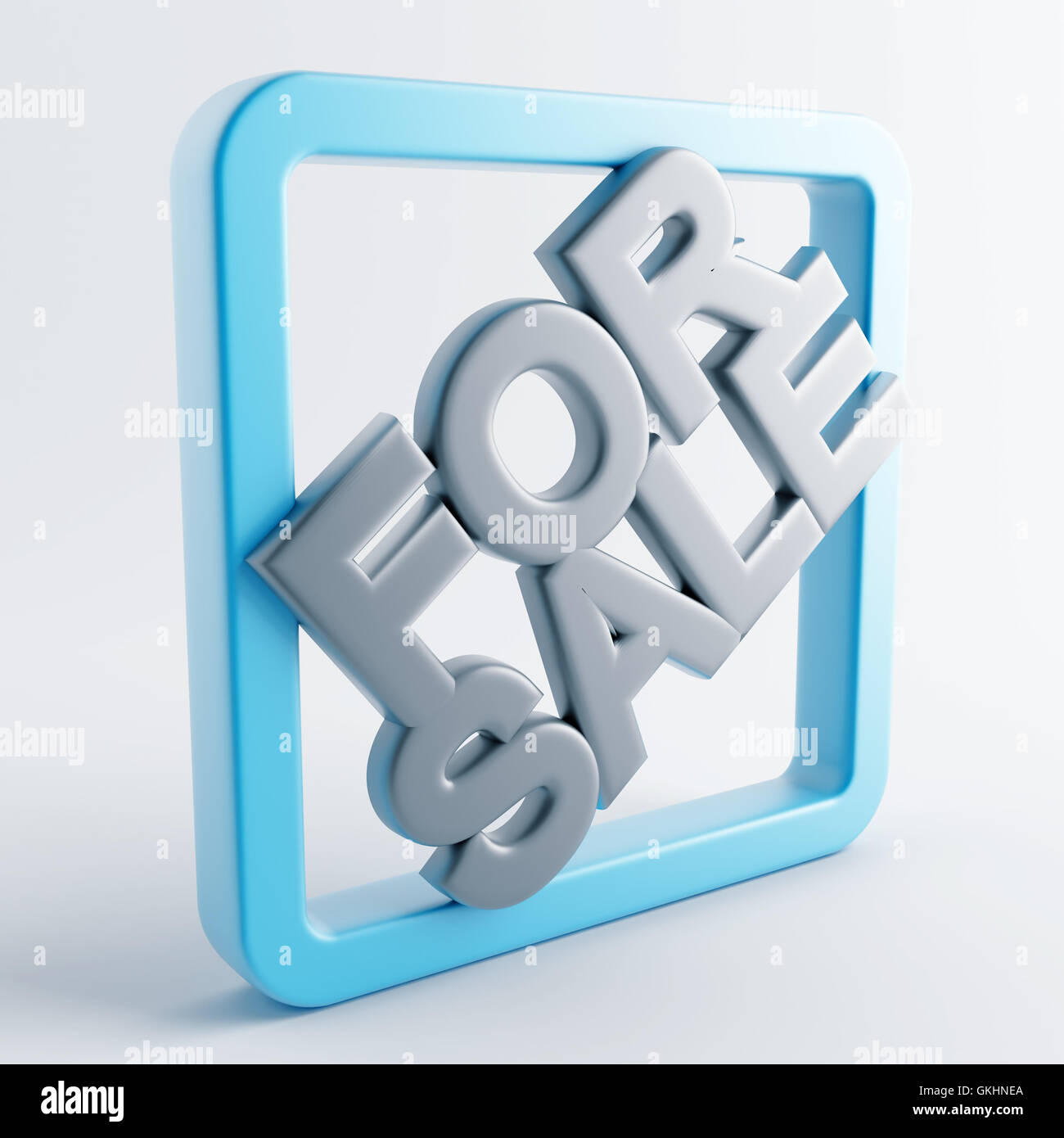 Icon in gray-blue color Stock Photo - Alamy