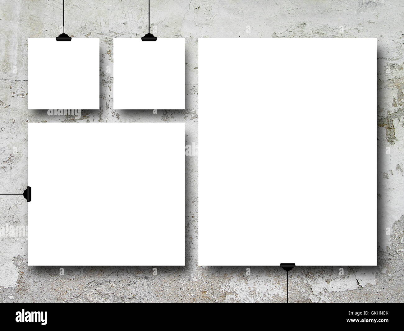 Four paper photo frames hi-res stock photography and images - Alamy