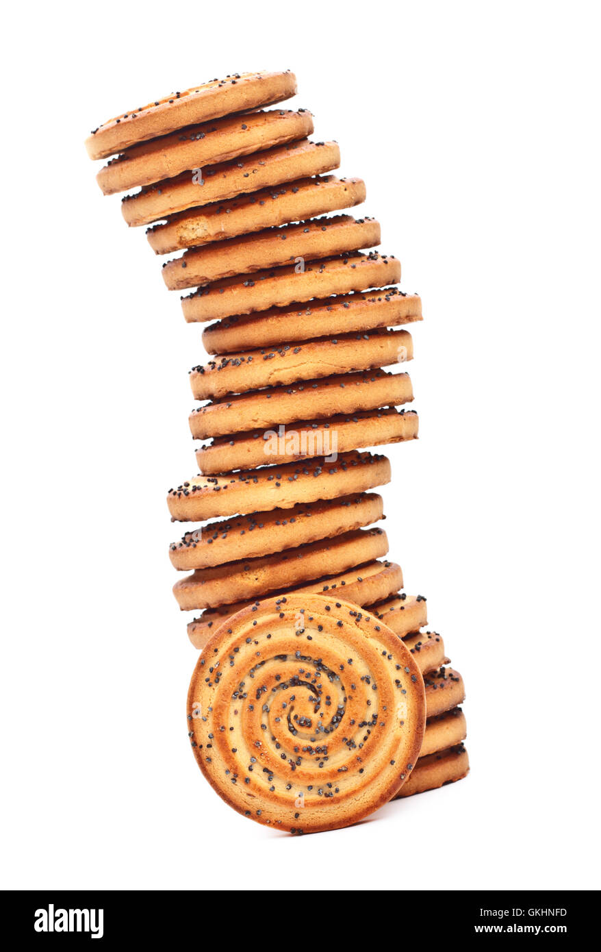 Shortbreads Cookies Tower Stock Photo - Alamy