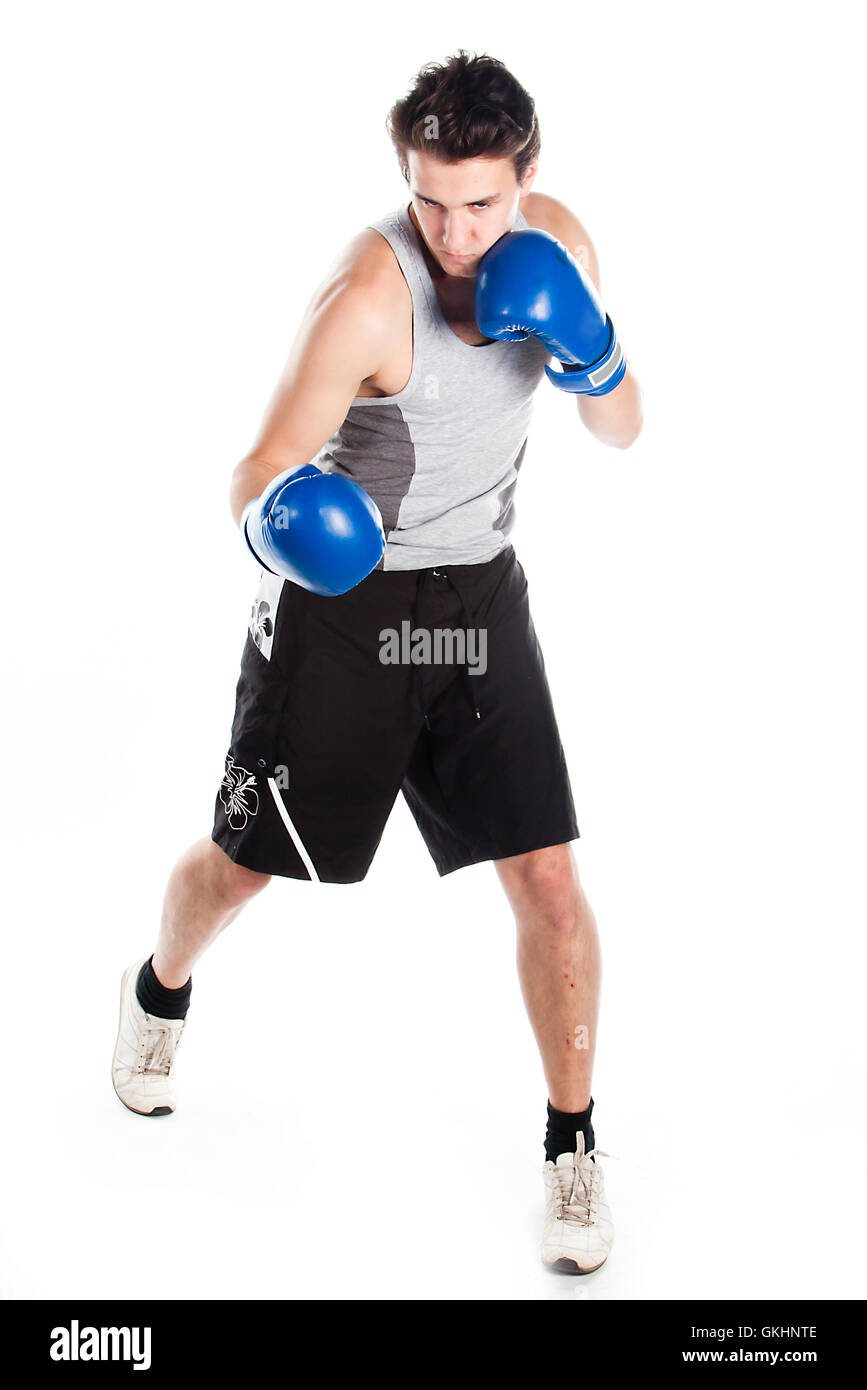 Boxer muscles Cut Out Stock Images & Pictures - Alamy
