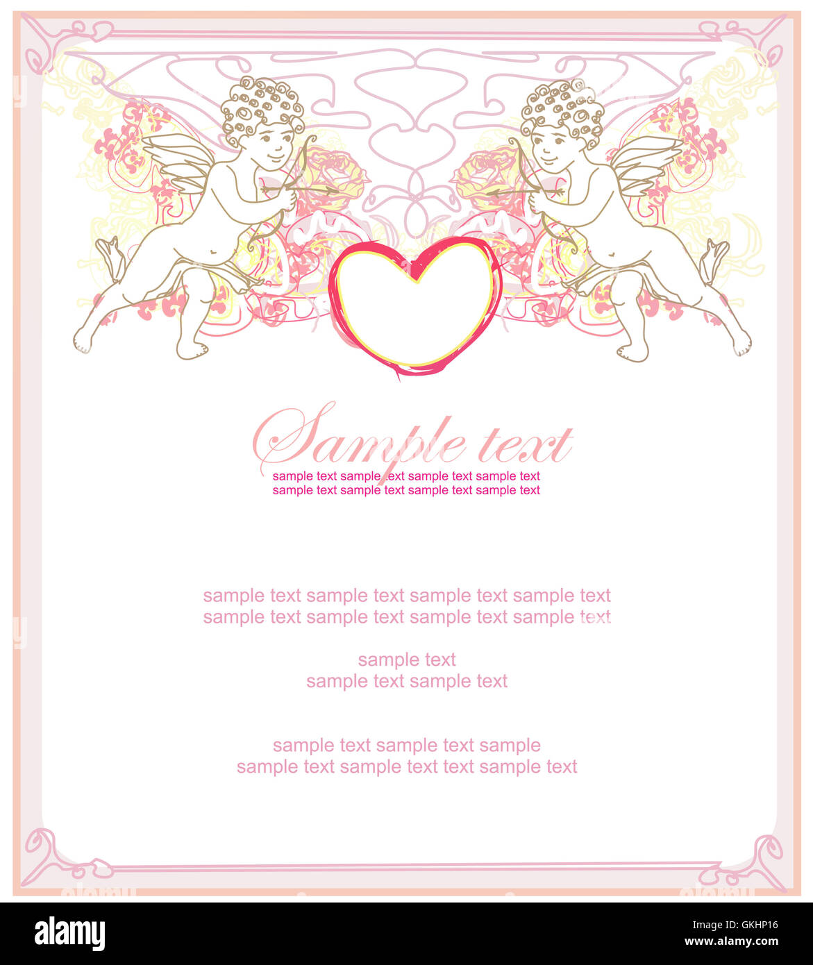 Card cupido hi-res stock photography and images - Alamy