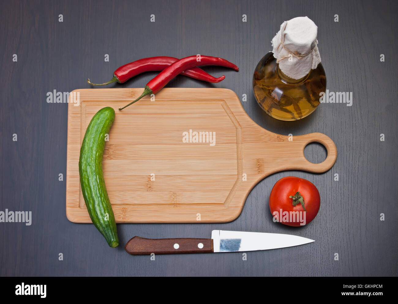 vegetables and cooking utensils Stock Photo - Alamy