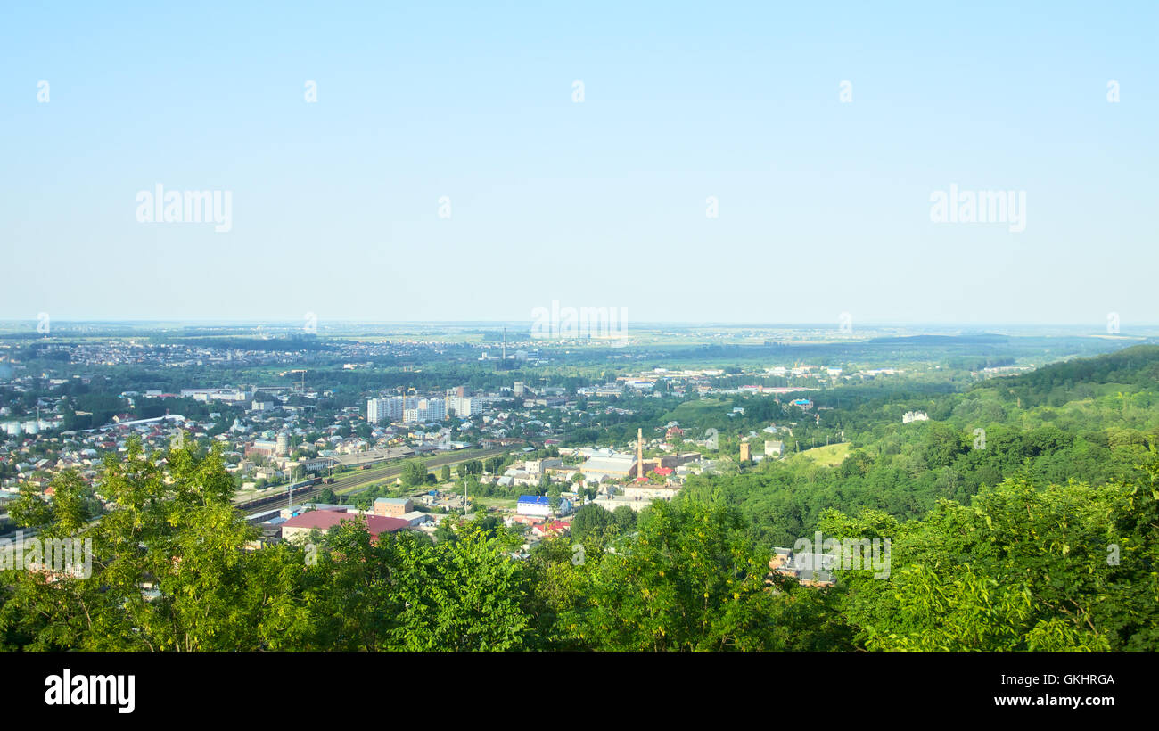 Lviv Aerial View Stock Photo - Alamy