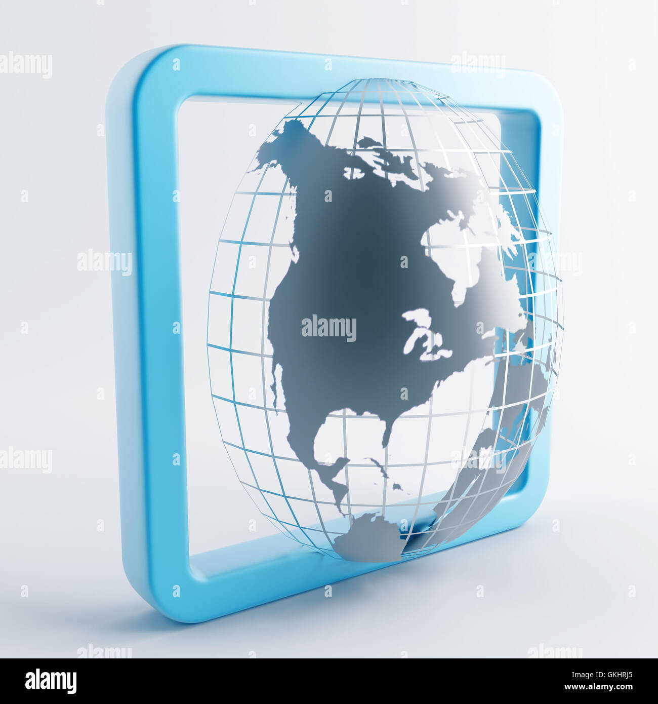 Icon in gray-blue color Stock Photo - Alamy