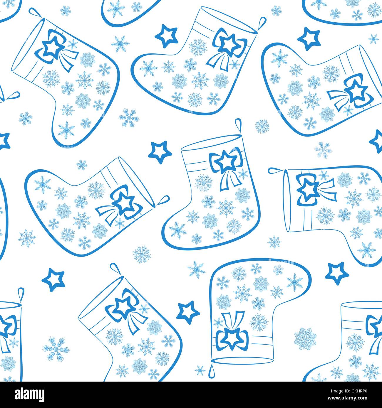 Seamless stockings Stock Vector Images - Alamy