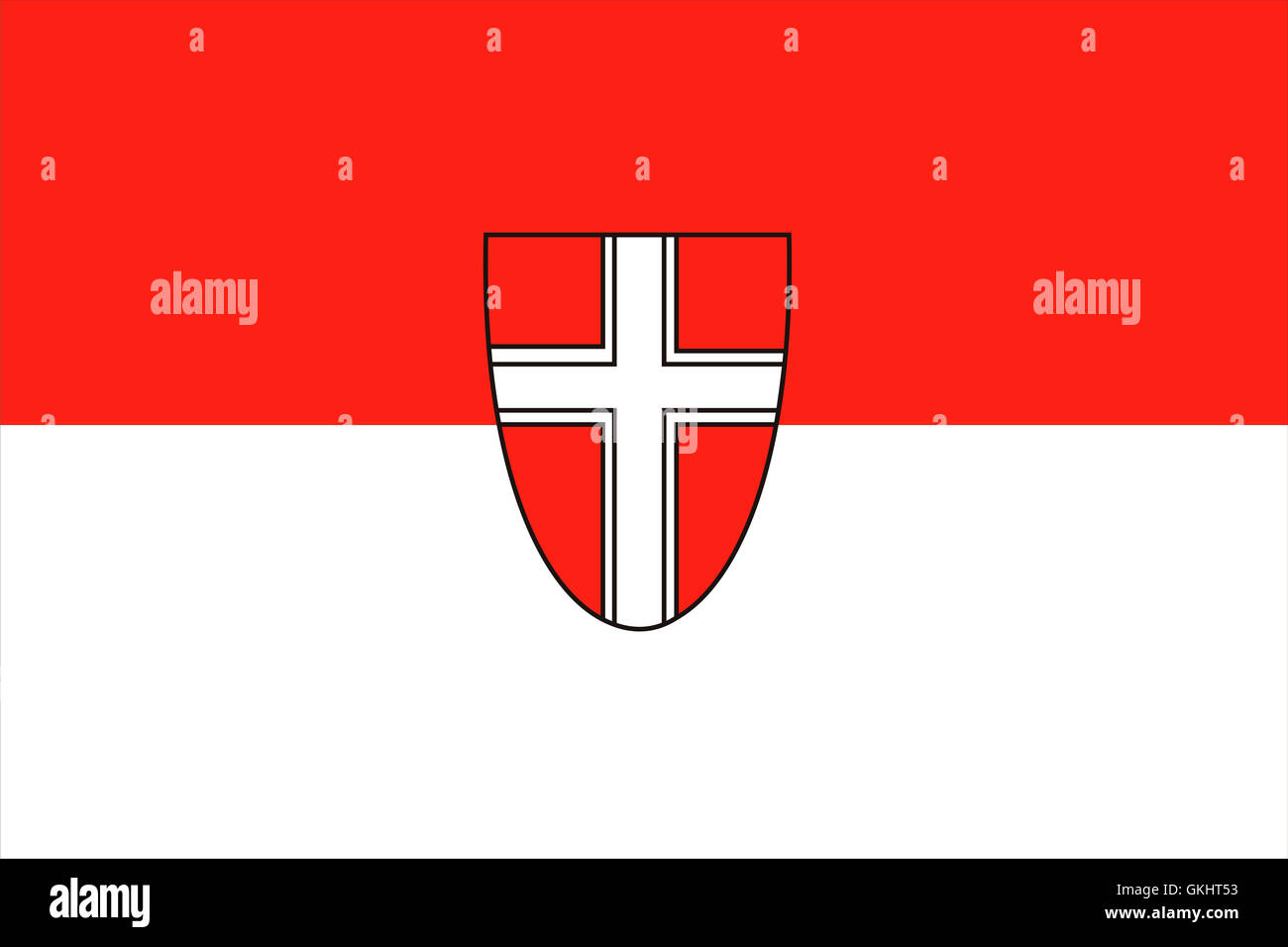 Flag of vienna hi-res stock photography and images - Alamy