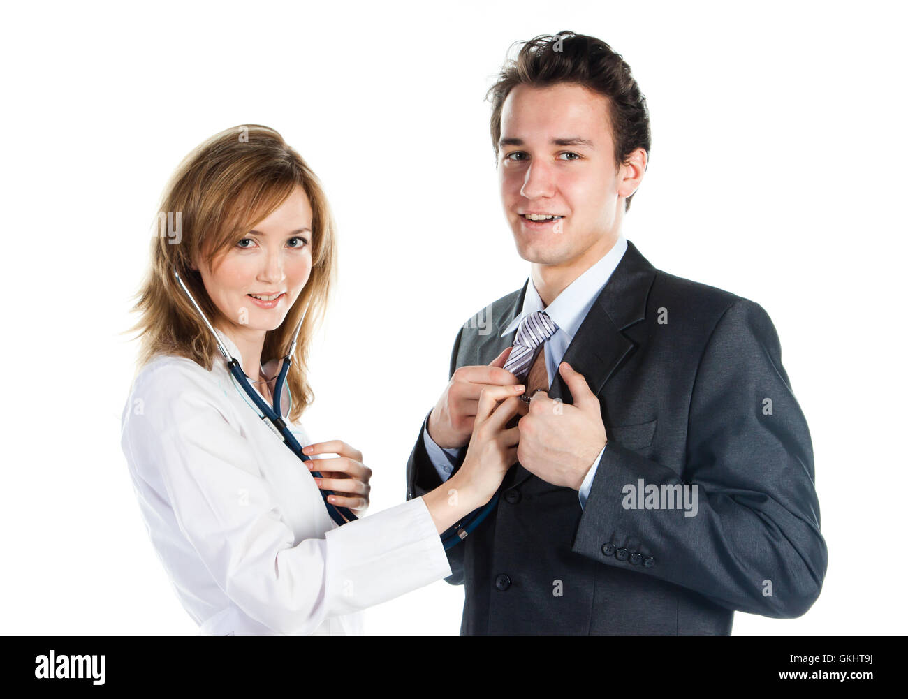 At the doctor's Stock Photo - Alamy