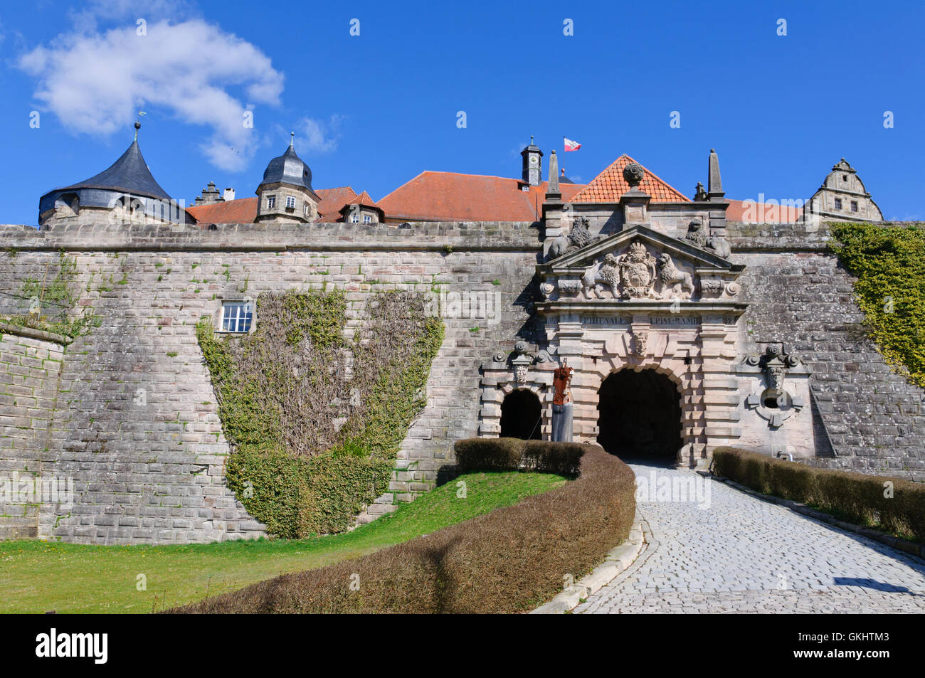Fortress Rosenberg in Kronach, Germany Stock Photo - Alamy