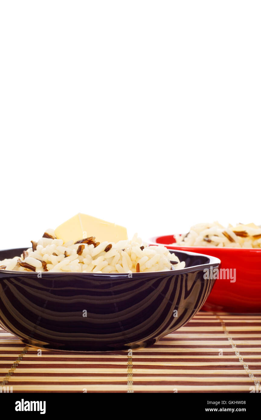 Bowls boiled red rice hi-res stock photography and images - Alamy