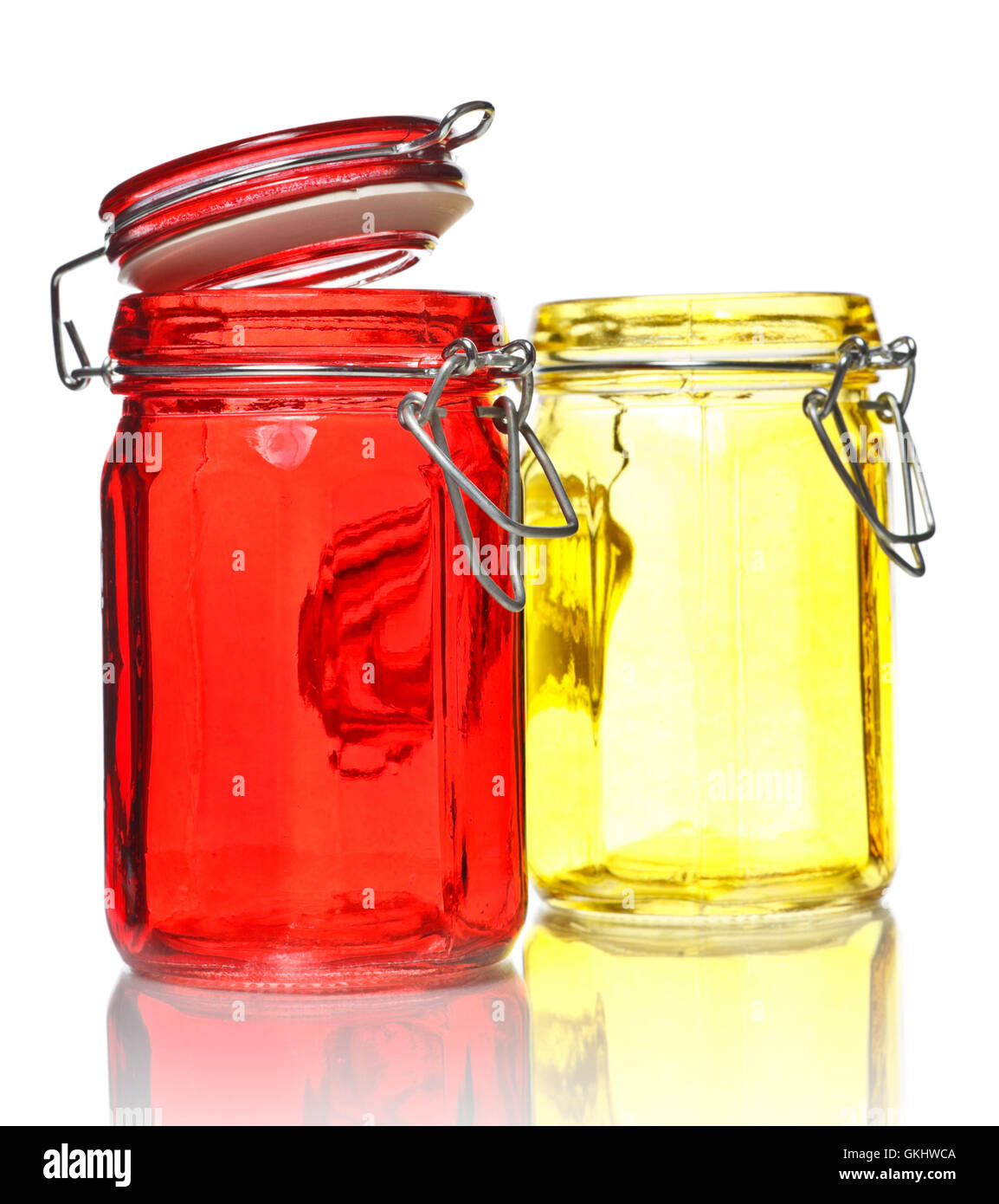 Two glass containers hi-res stock photography and images - Alamy