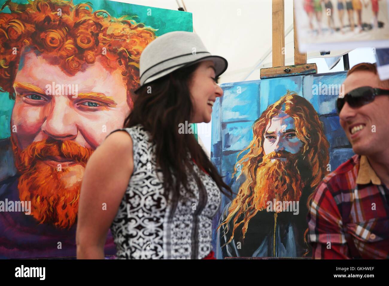 Paintings by artist Kerry Collins on sale at the Irish Redhead ...