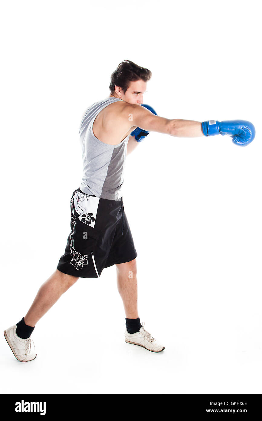 Boxer muscles Cut Out Stock Images & Pictures - Alamy