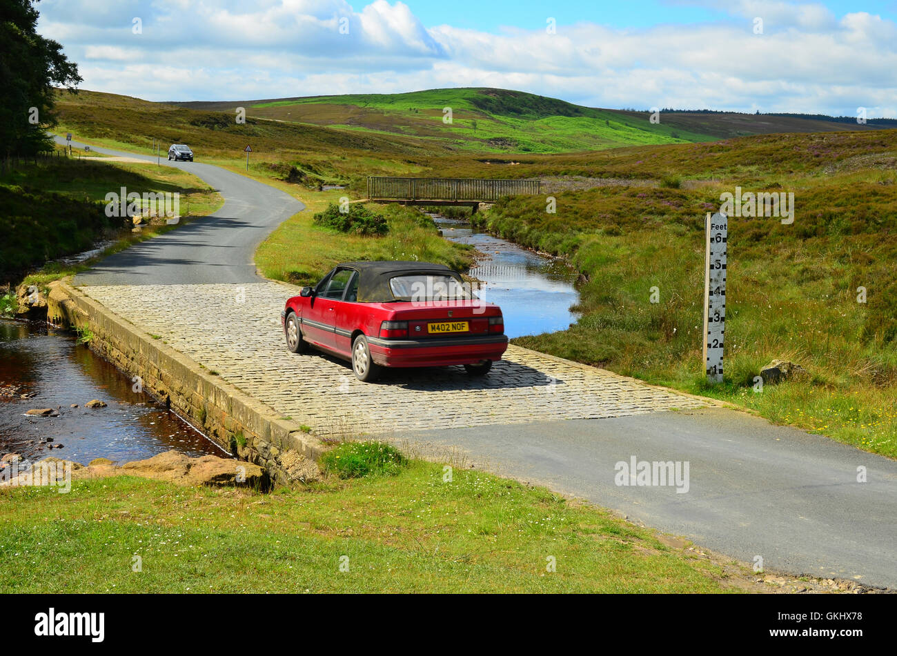 Ford river crossing over road hi-res stock photography and images - Alamy