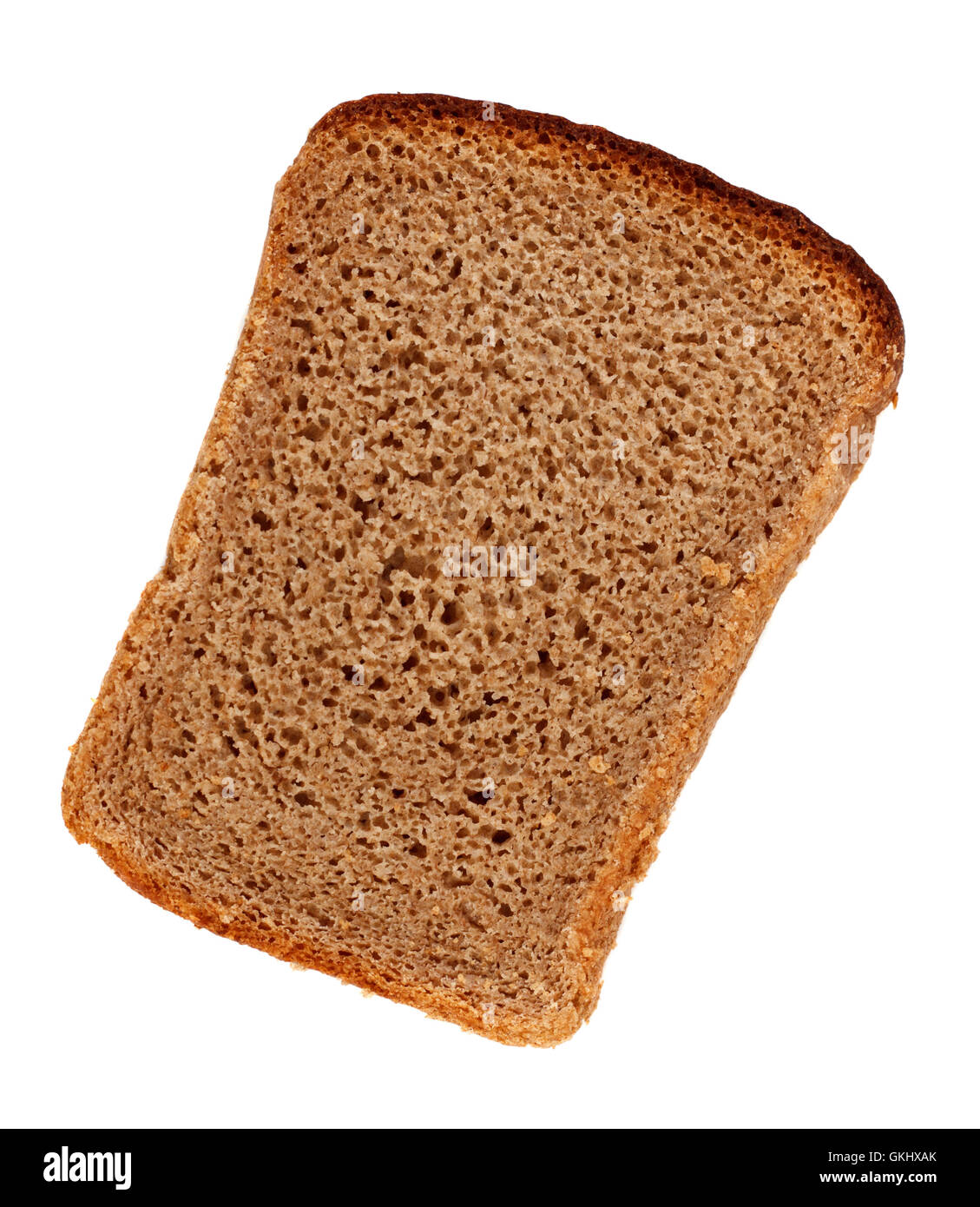 Rye Bread Slice Stock Photo - Alamy