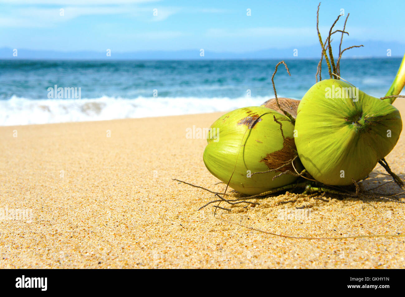 Coconuts beach hi-res stock photography and images - Alamy