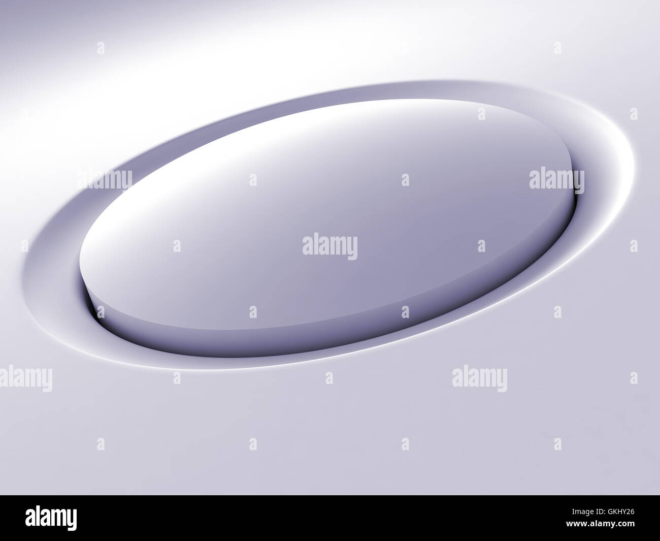 close-up of the white button Stock Photo - Alamy