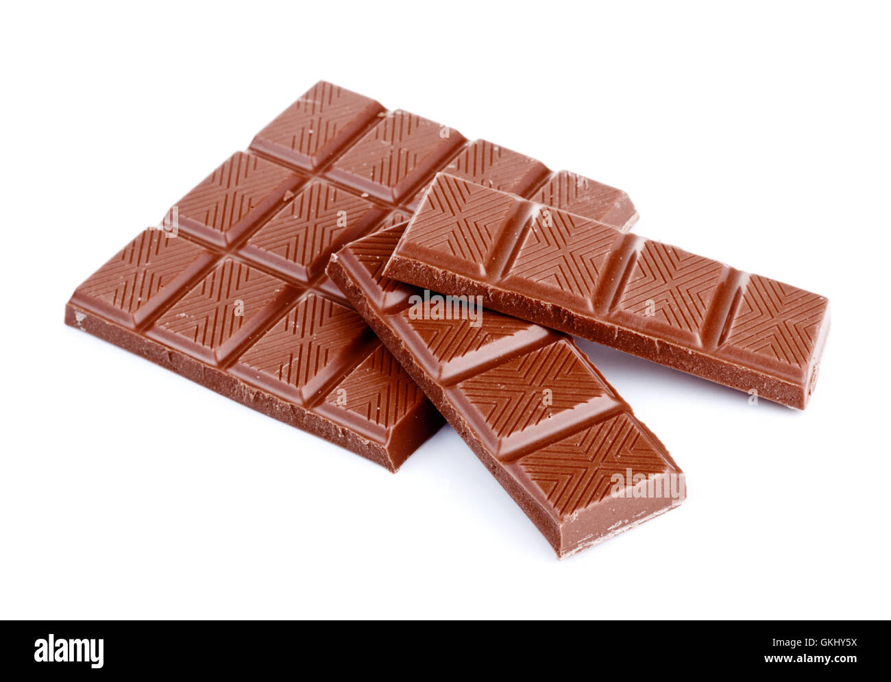 milk chocolate sticks Stock Photo - Alamy