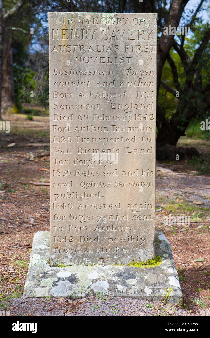 The convict cemetery hi-res stock photography and images - Alamy