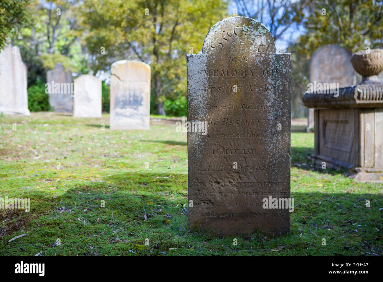 The convict cemetery hi-res stock photography and images - Alamy