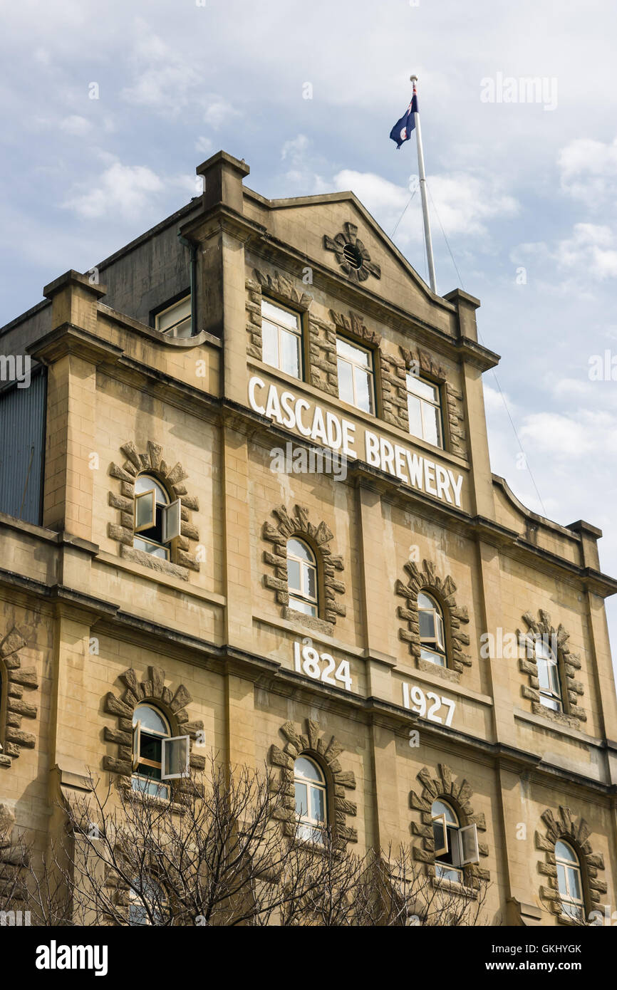 Cascade Brewery Building Stock Photo - Alamy