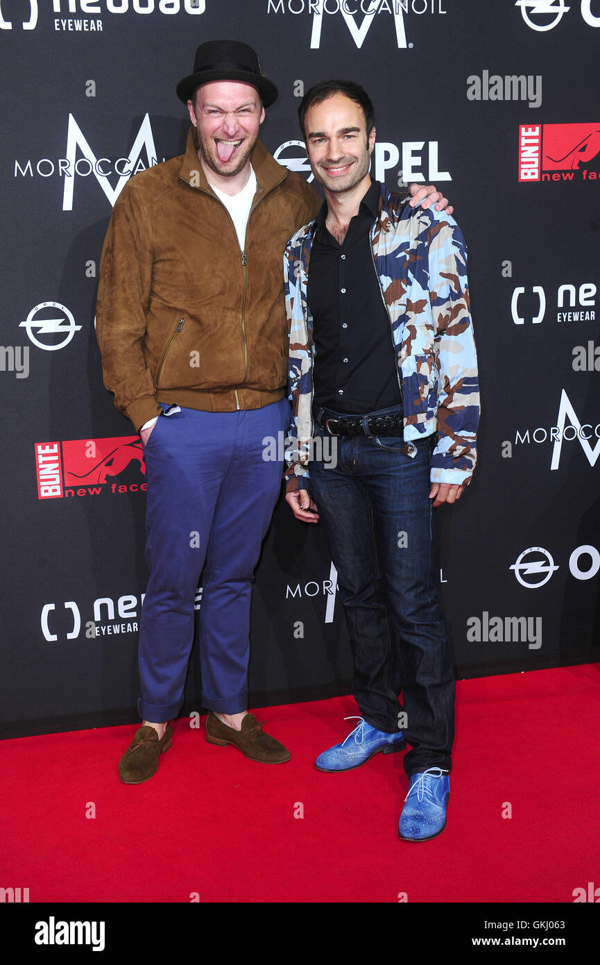 Celebrities at Bunte New Faces Award Film at E-Werk. Featuring: Martin ...
