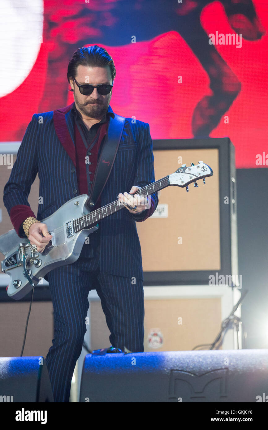 Rock in Rio Lisboa 2016 - Day 3 - Performances - Rival Sons Featuring: Scott Holiday, Rival Sons ...