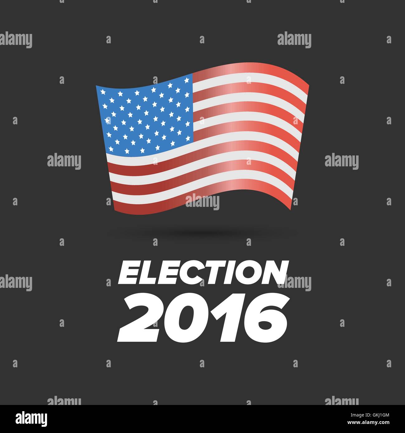 United States Election Vote sign Stock Vector Image & Art - Alamy