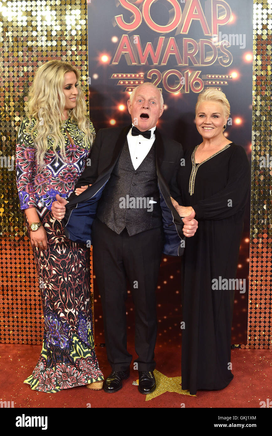 2016 British Soap Awards held at Hackney Town Hall - Arrivals ...