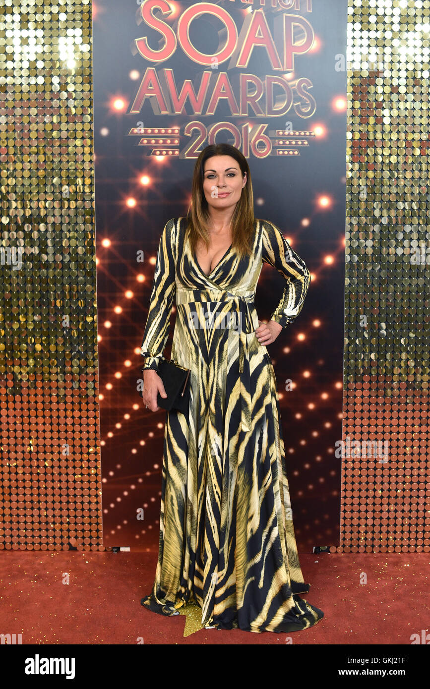 2016 British Soap Awards held at Hackney Town Hall - Arrivals ...