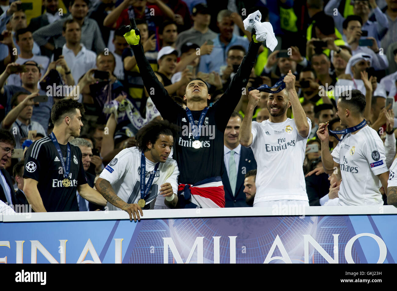 The UEFA Champions League Final 2016 - Real Madrid 5 (1) vs Athletico ...
