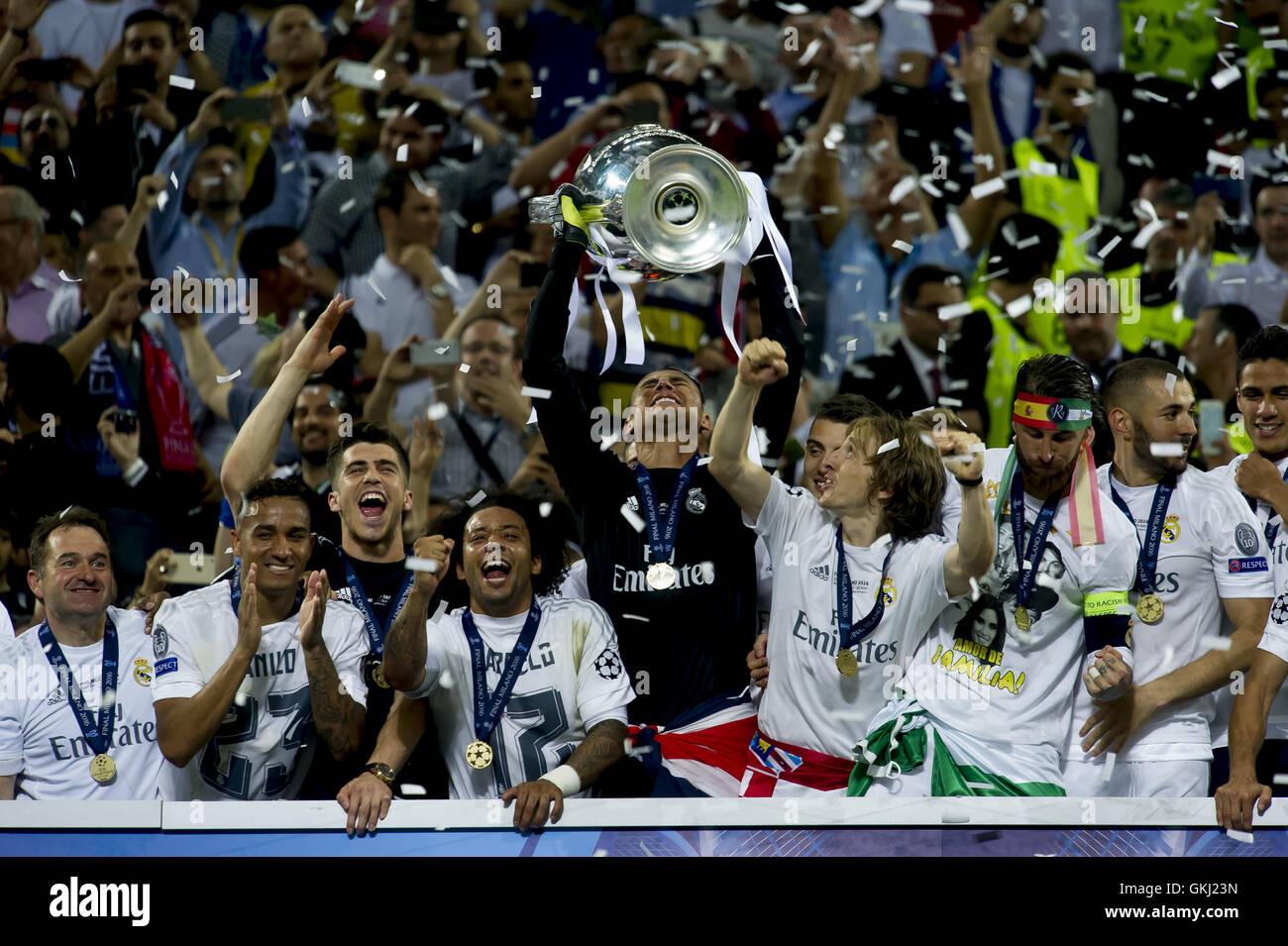 The UEFA Champions League Final 2016 - Real Madrid 5 (1) vs Athletico ...