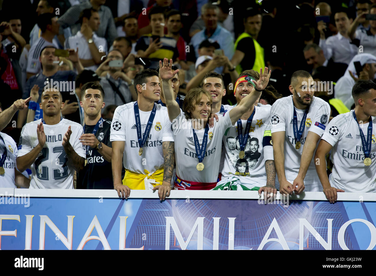 The UEFA Champions League Final 2016 - Real Madrid 5 (1) vs Athletico ...