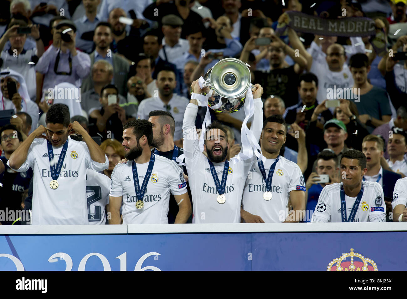 The UEFA Champions League Final 2016 - Real Madrid 5 (1) vs Athletico ...
