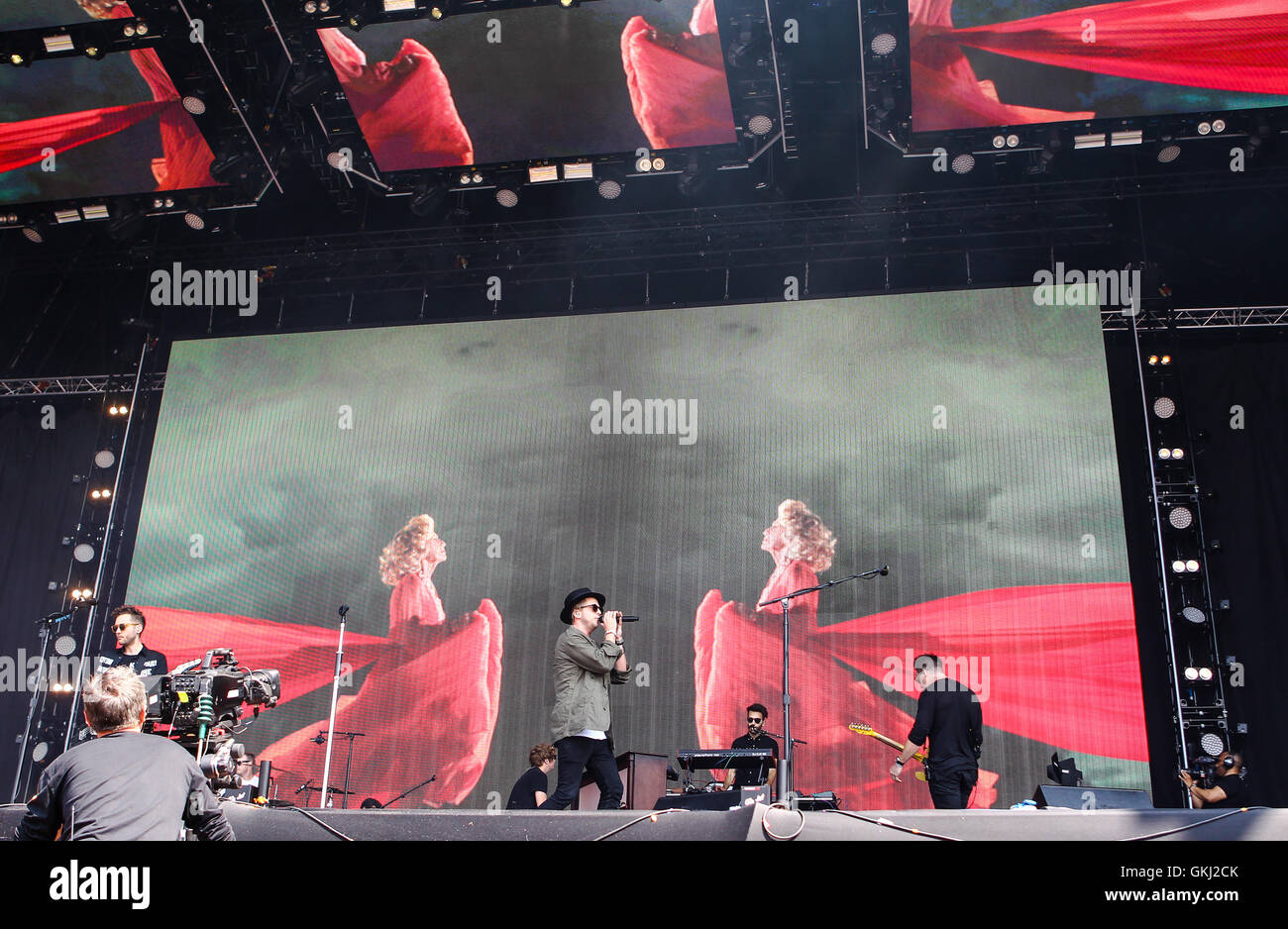 One Republic - Main Stage - Radio 1 Big Weekend at Powderham Castle in ...