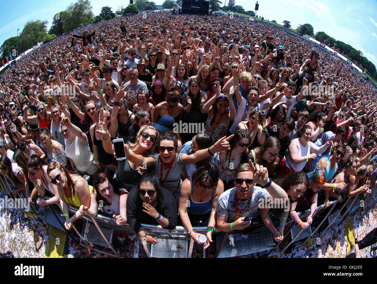 Radio 1 Big Weekend at Powderham Castle in Exeter, Devon Featuring ...