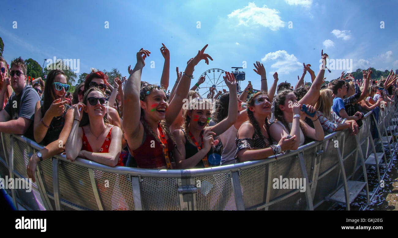 Radio 1 Big Weekend at Powderham Castle in Exeter, Devon Featuring ...