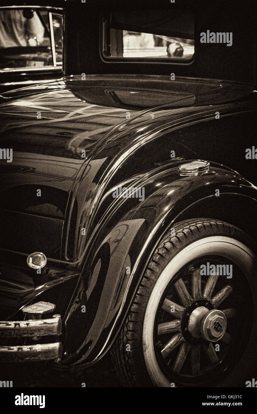 1930 Car Engine Black And White High Resolution Stock Photography and ...