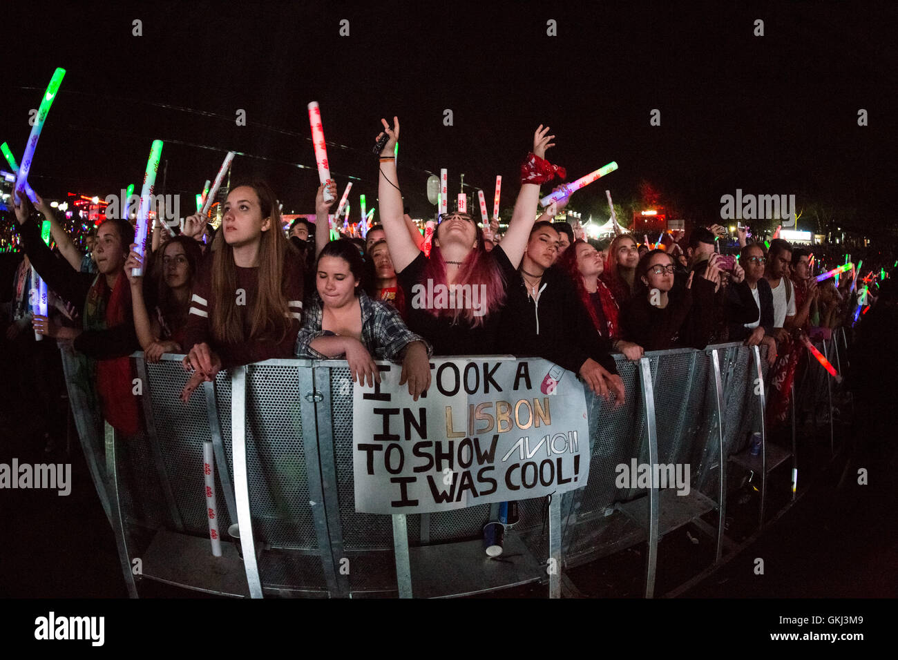 Avicii performs live at Rock in Rio festival in Lisboa Featuring ...